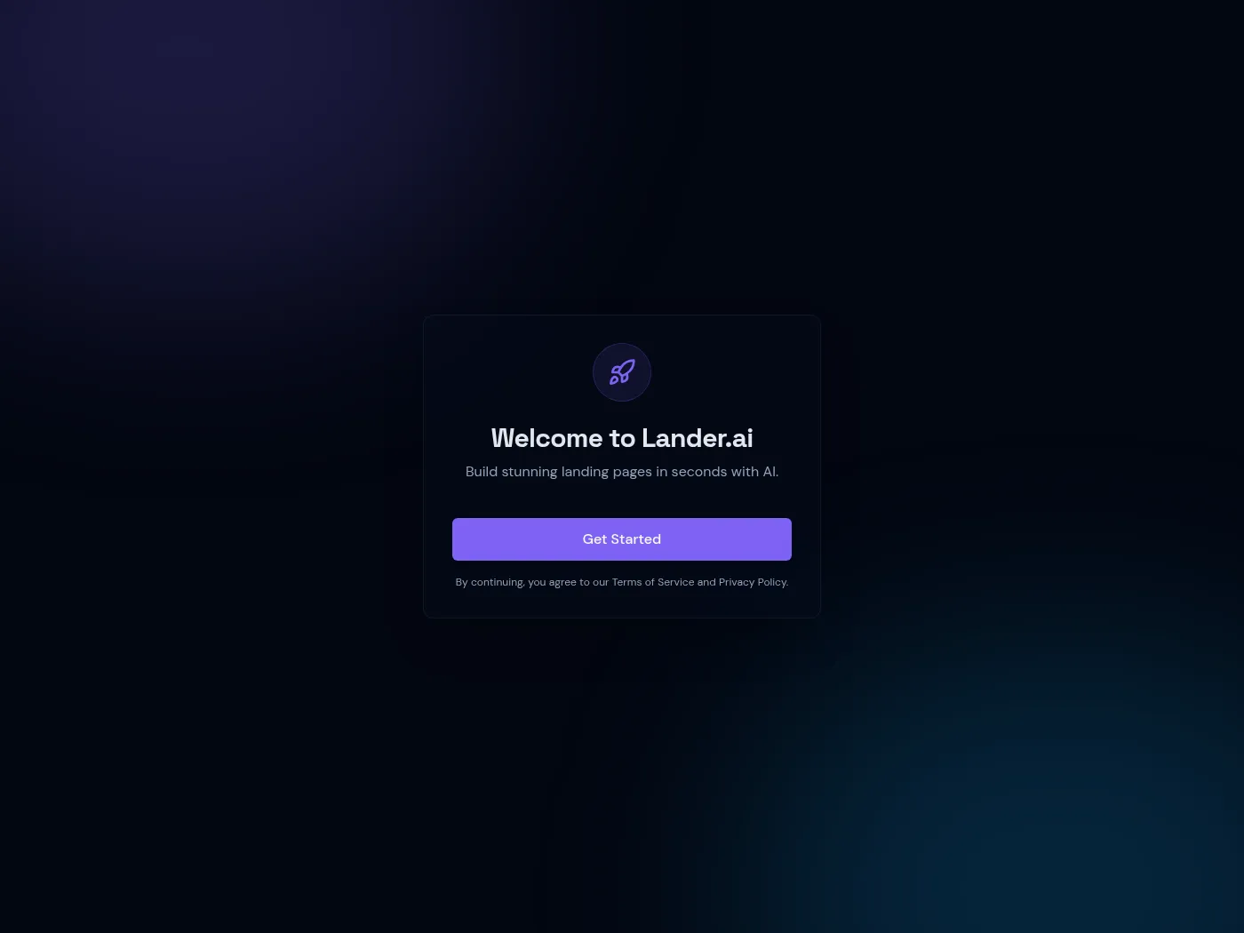 AI Landing Page Builder