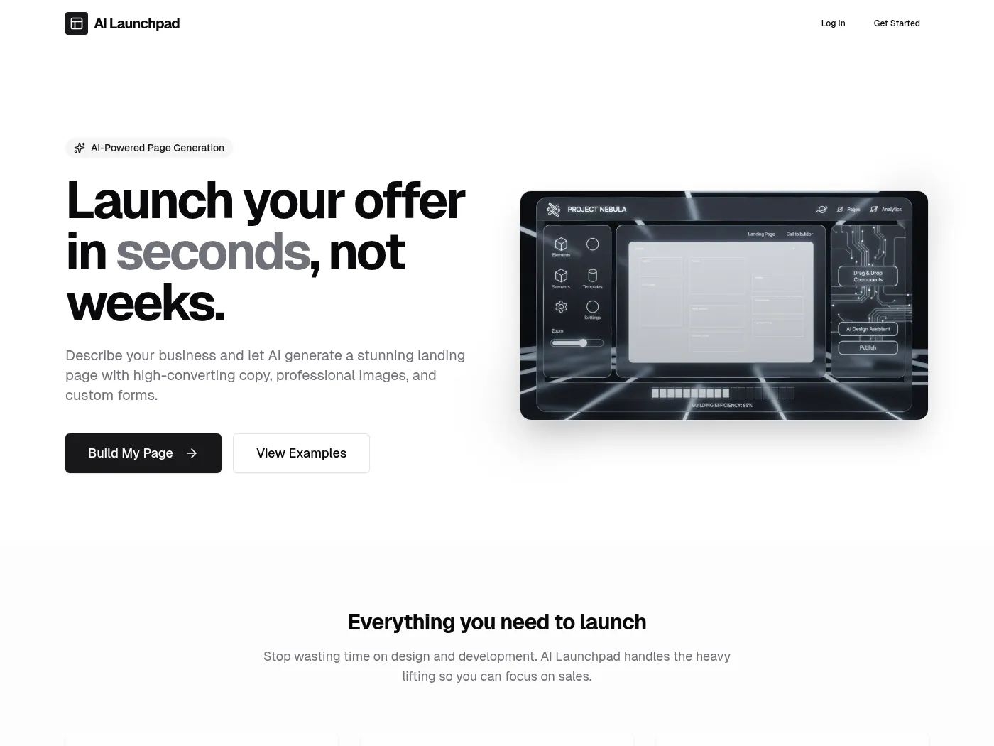 AI Landing Page Builder