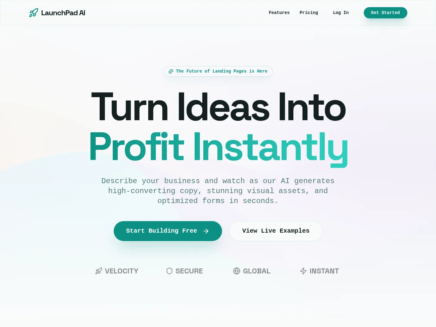 AI Landing Page Builder