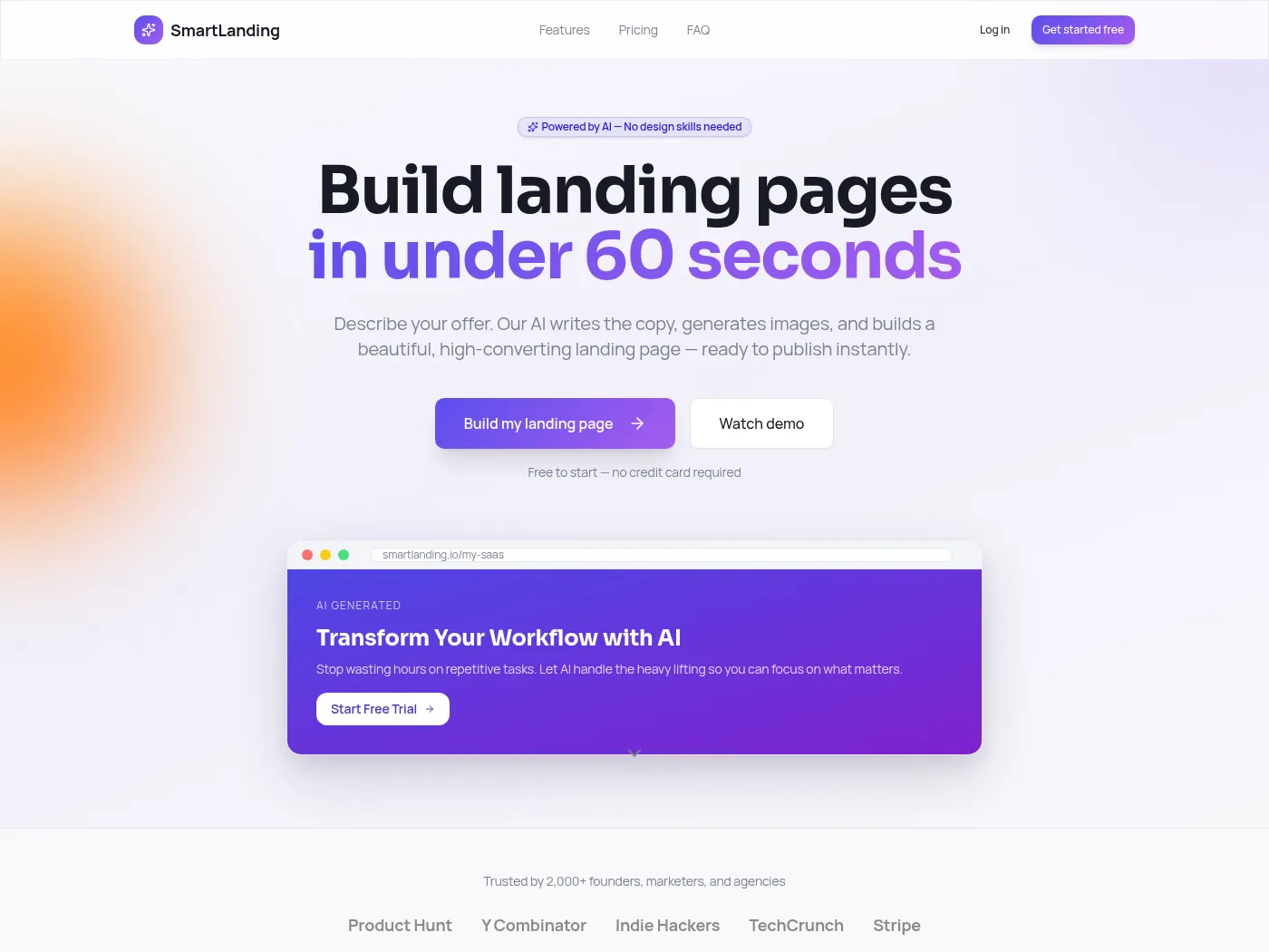 Smart Landing Builder