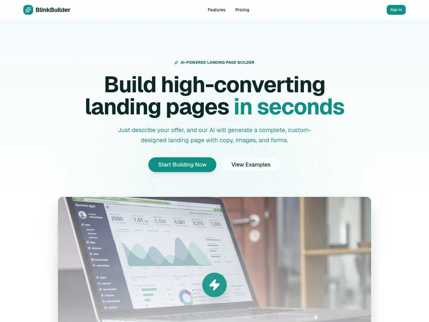 AI Landing Page Builder