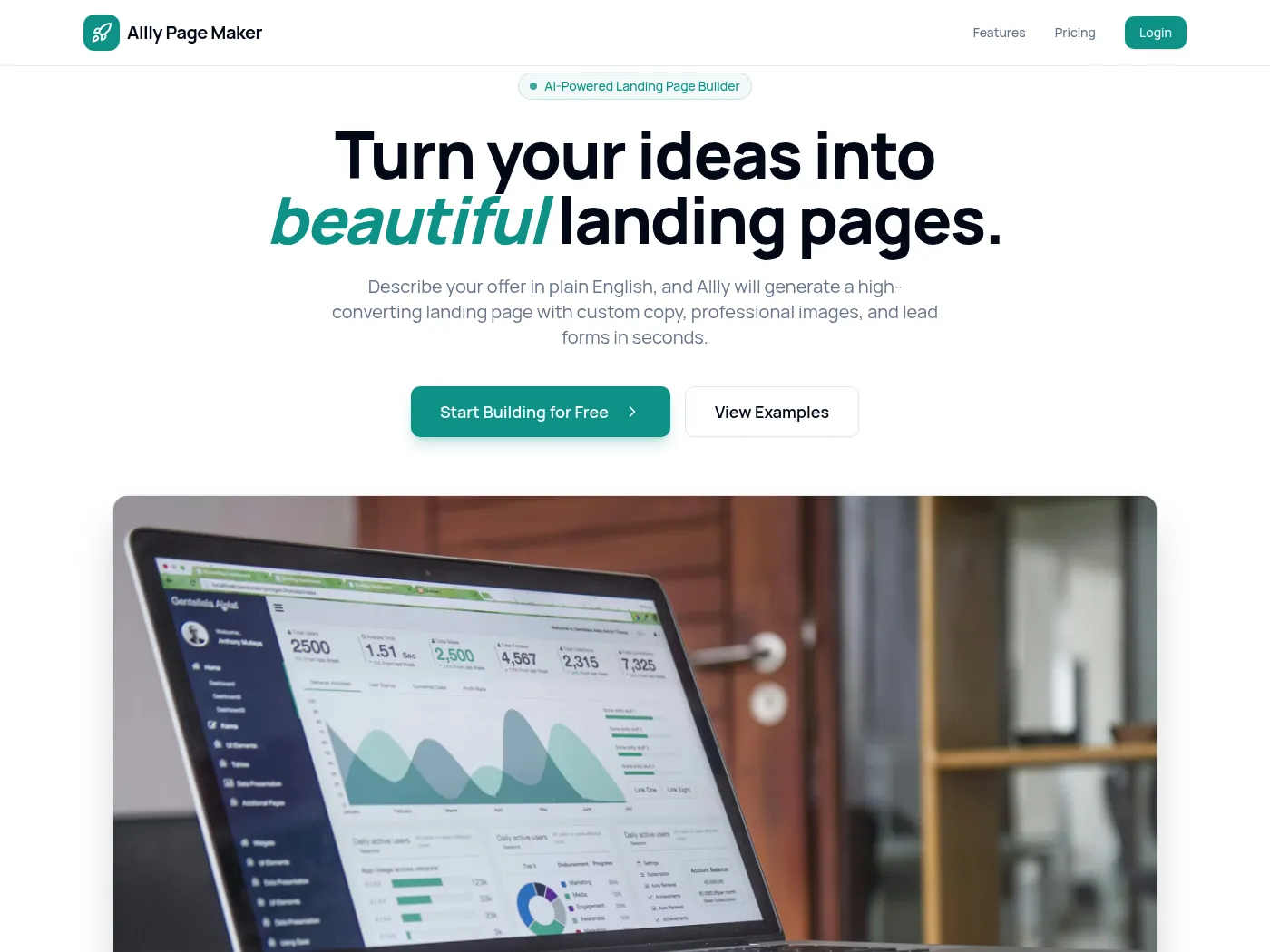 AIlly Page Maker
