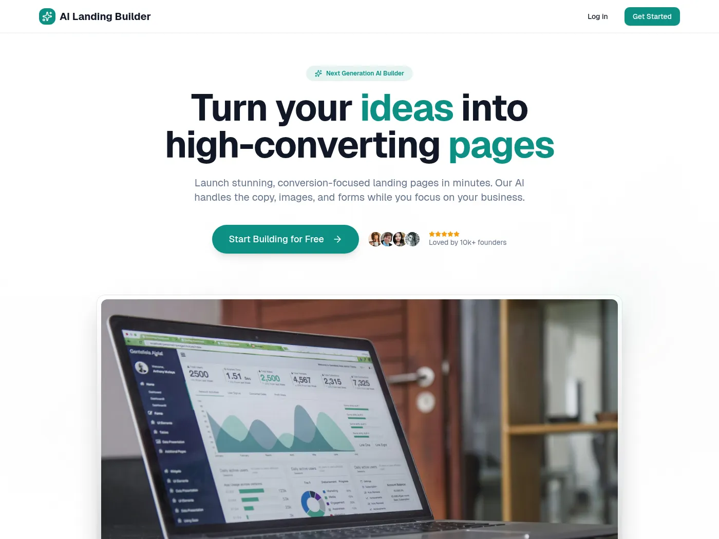 AI Landing Page Maker