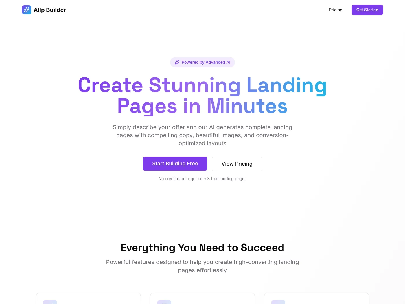 AIlp Builder