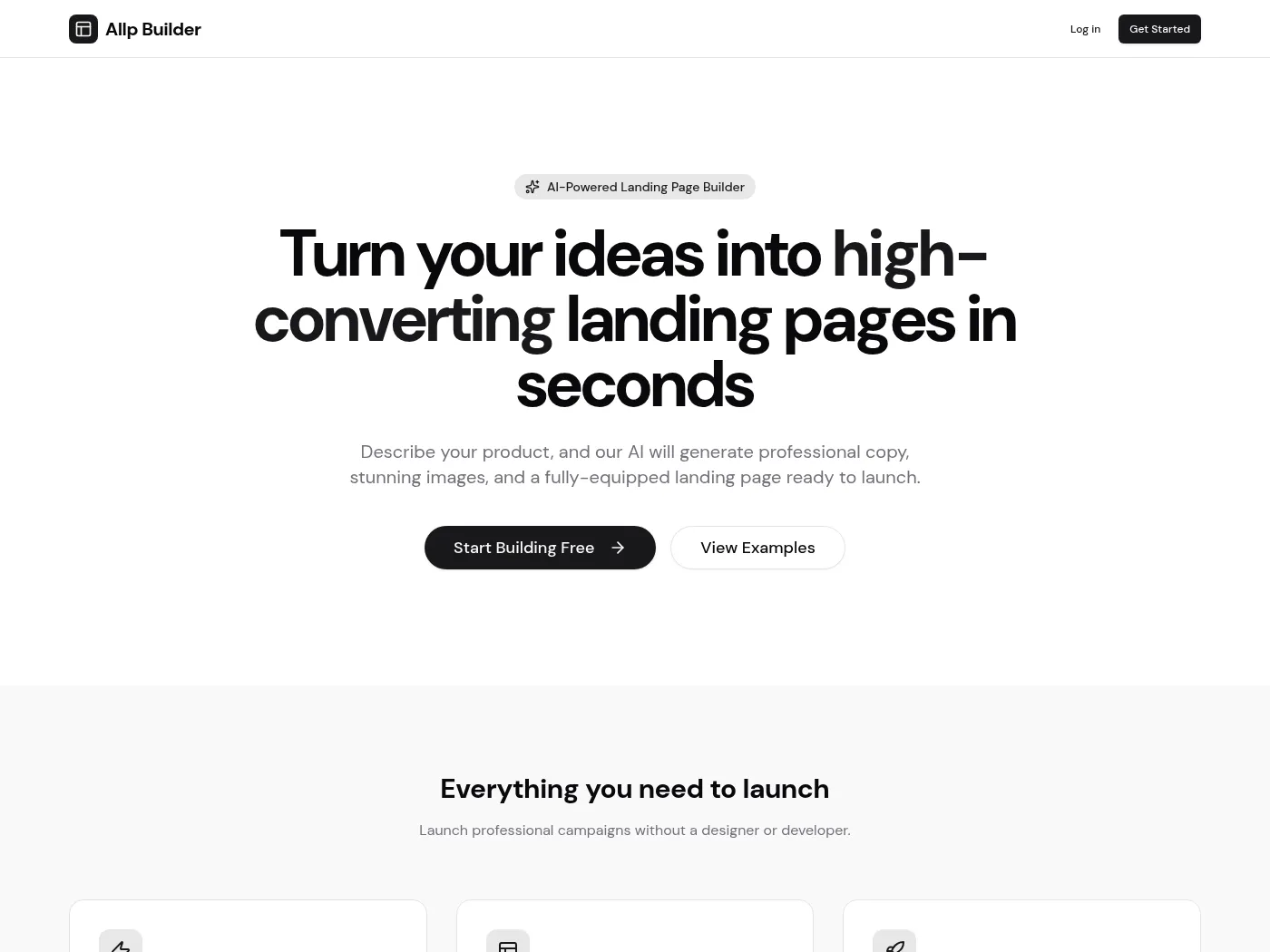 AIlp Builder