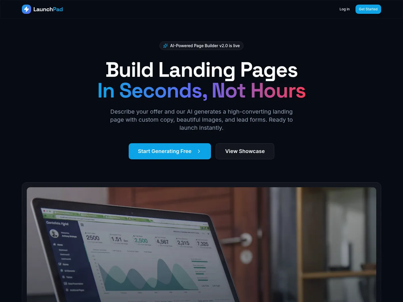 AI Landing Page Maker