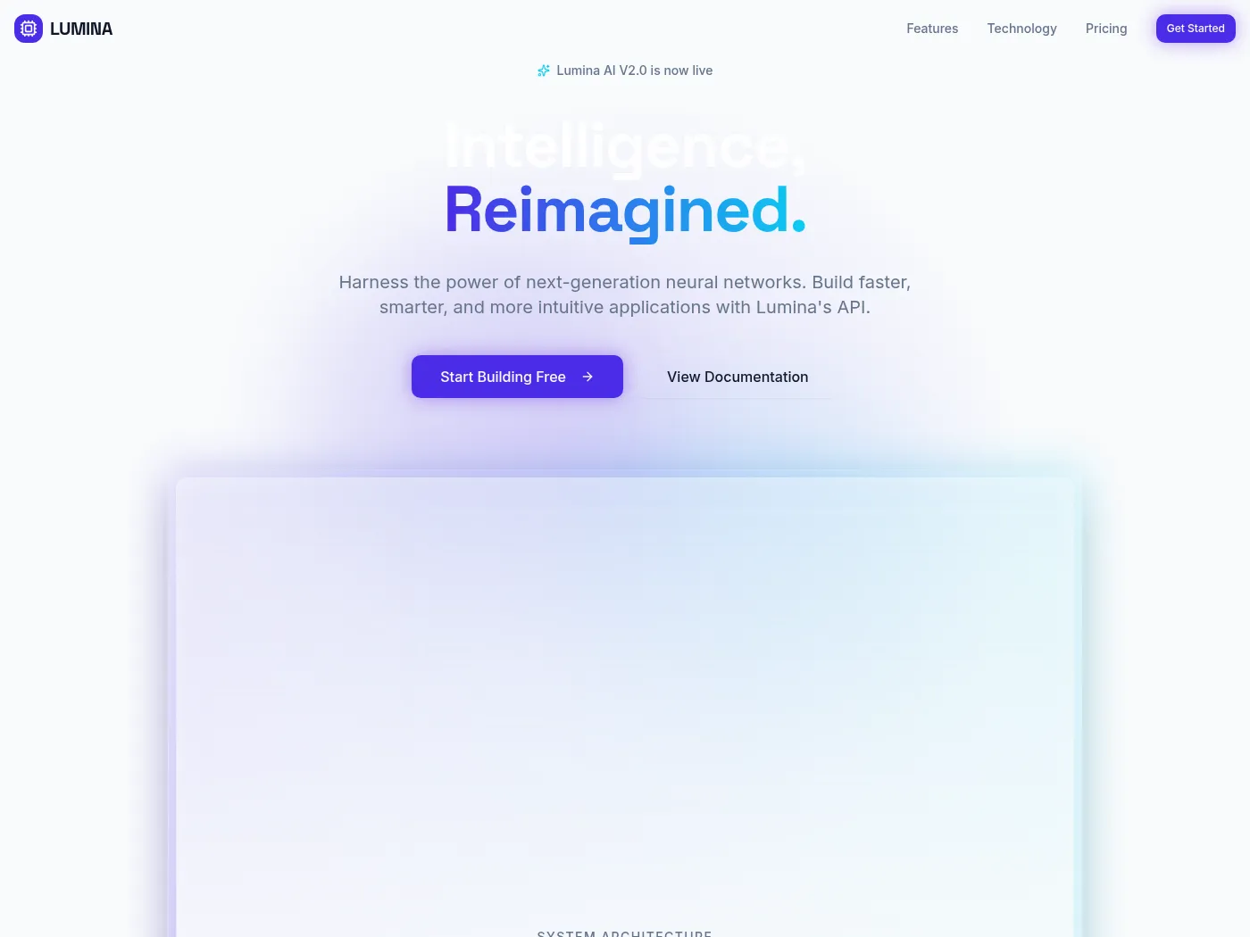 AI Landing Page