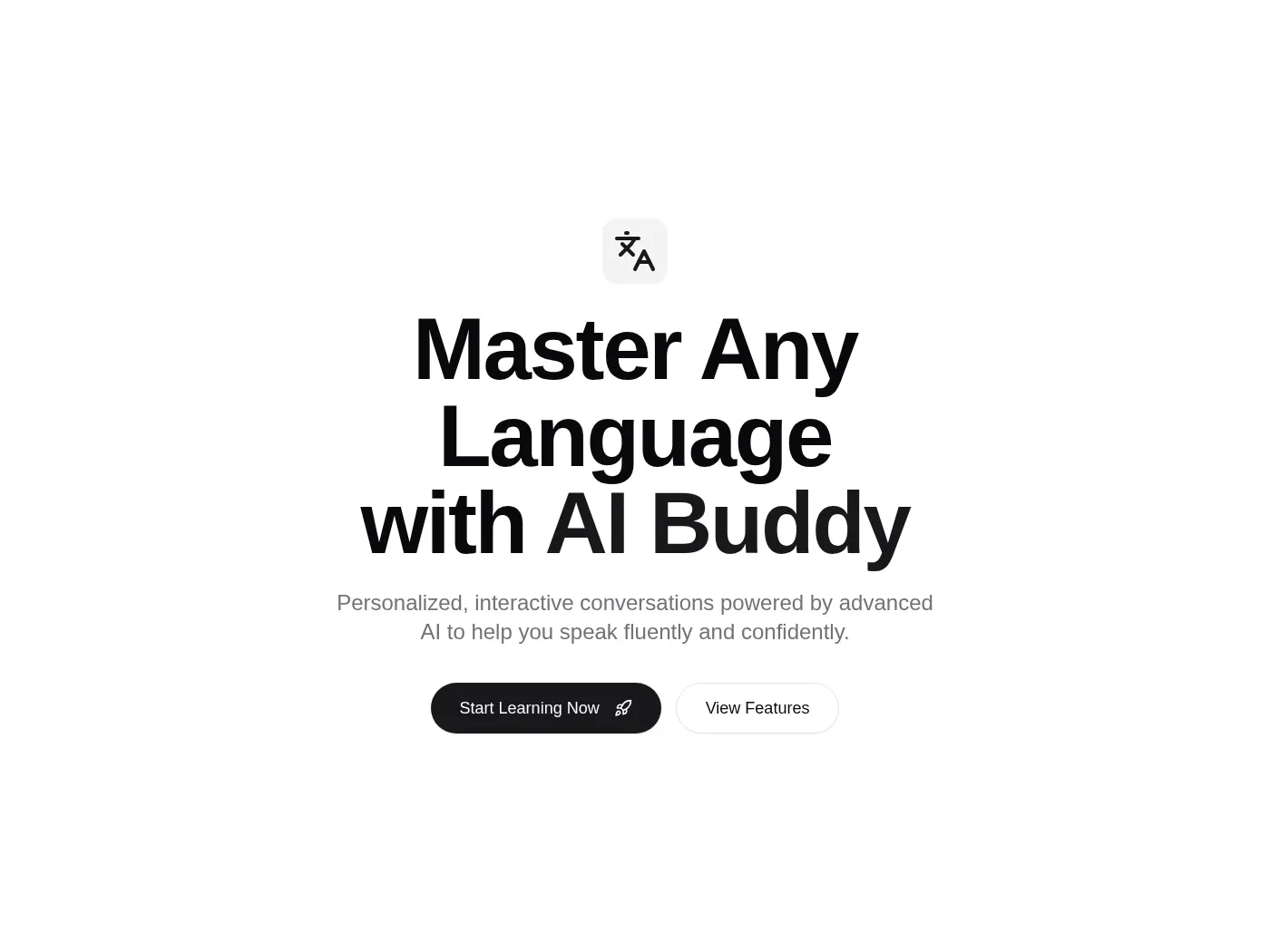 AI Language Buddy