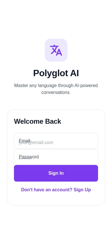 Polyglot AI Chat