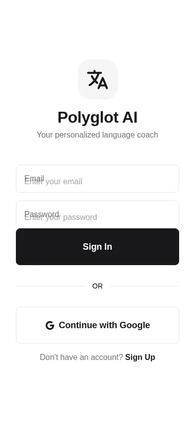 Polyglot AI Coach