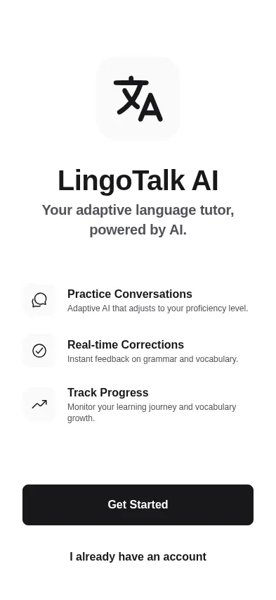 LingoTalk AI Tutor