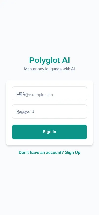 Polyglot AI Coach