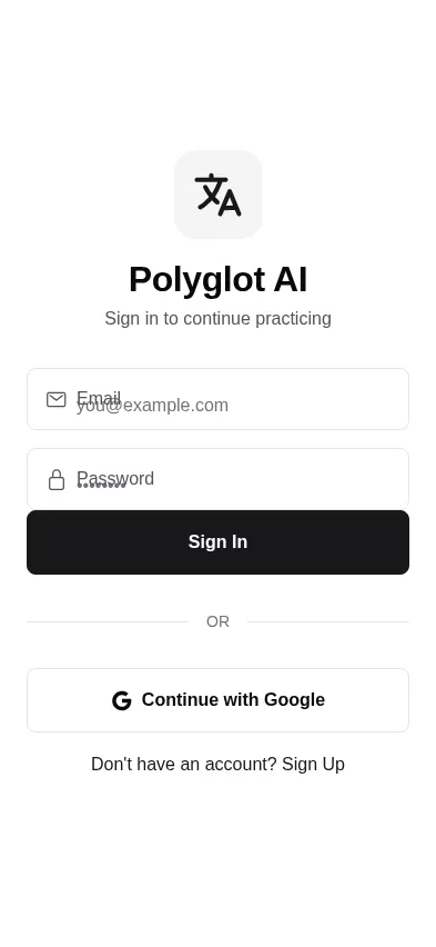 Polyglot AI Coach