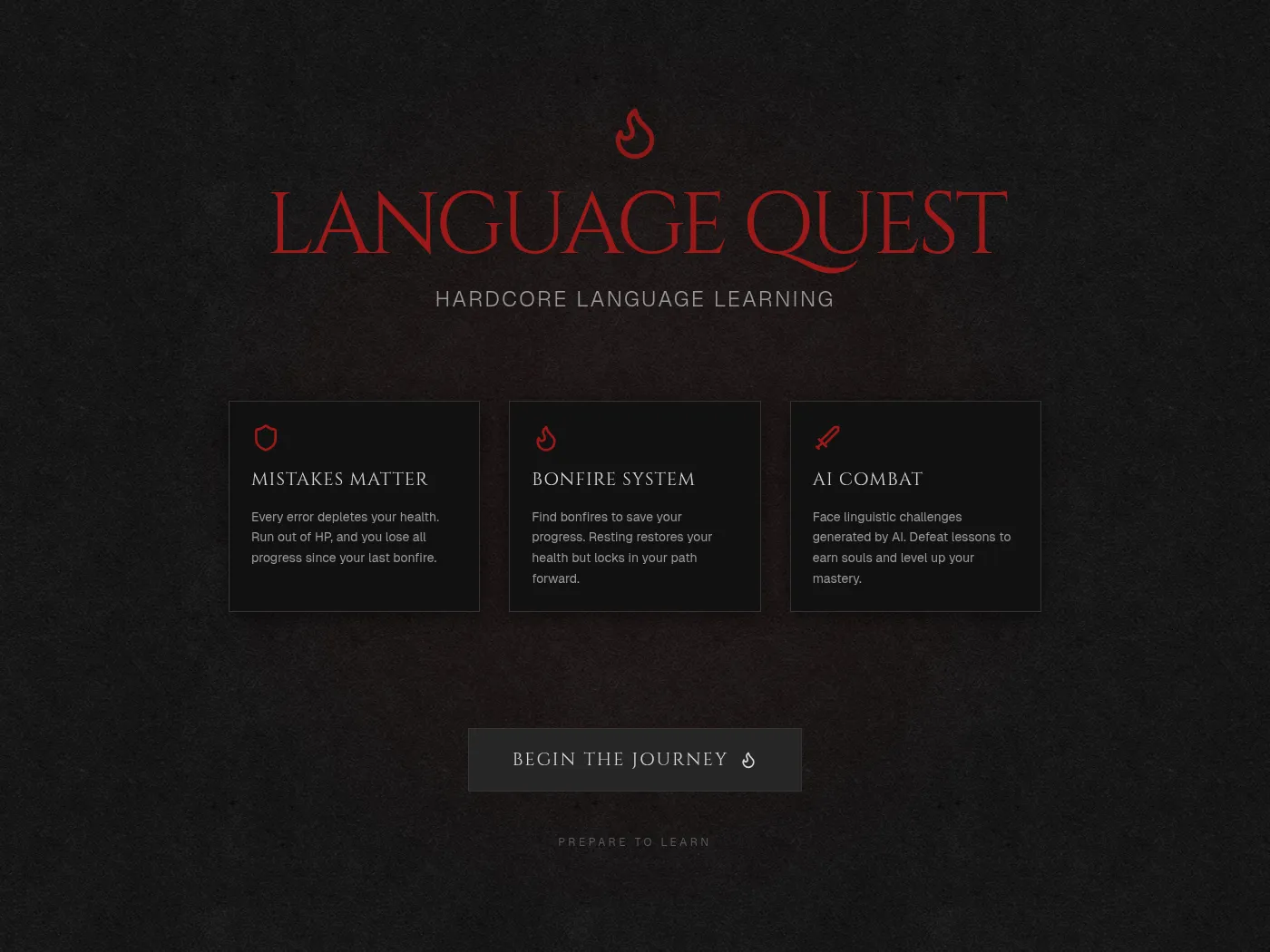 Dark Souls Language Quest