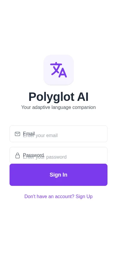 Polyglot AI Companion