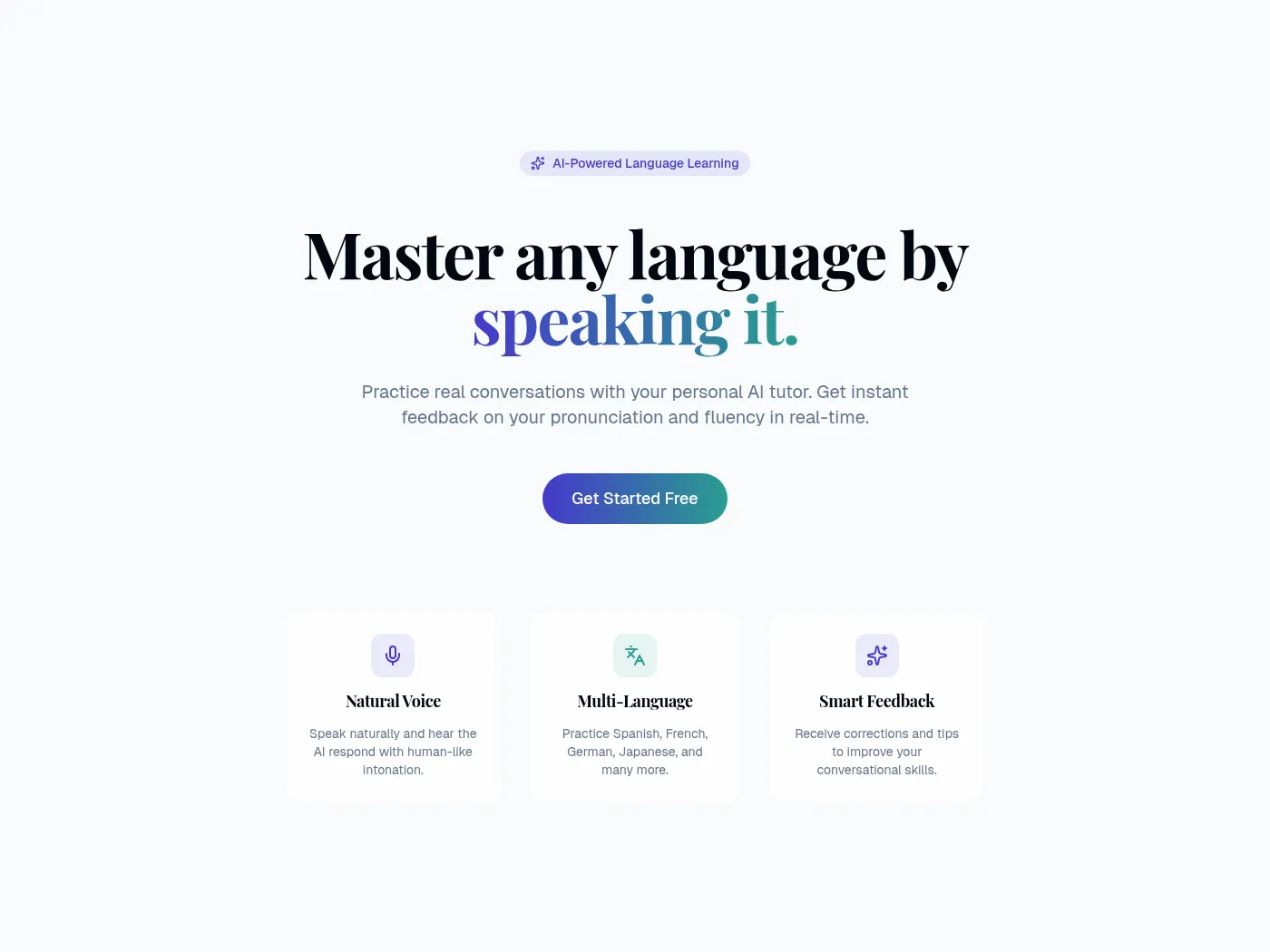 Polyglot AI Tutor