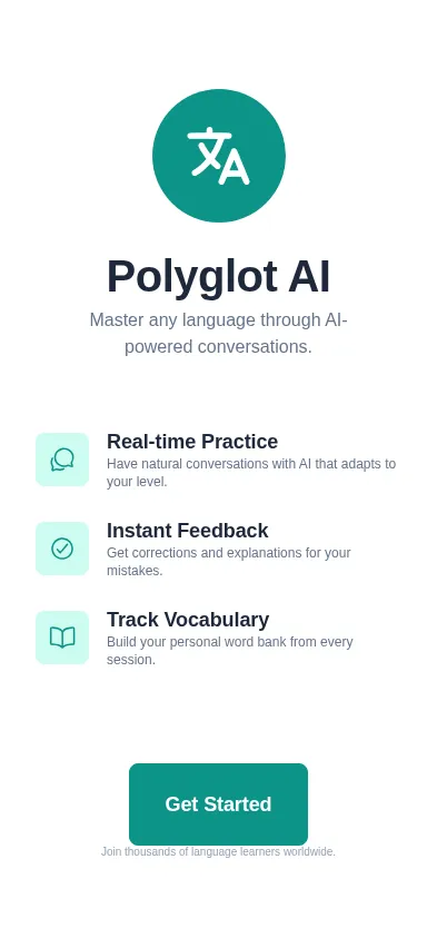 Polyglot AI Tutor