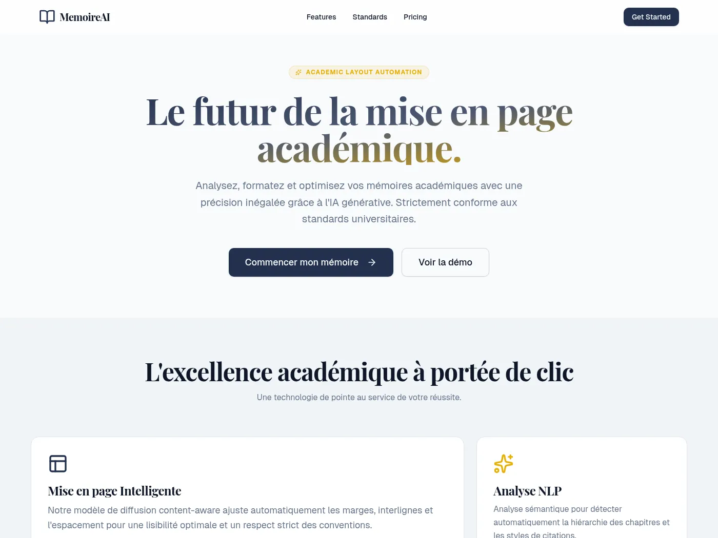 MemoireAI Layout Studio