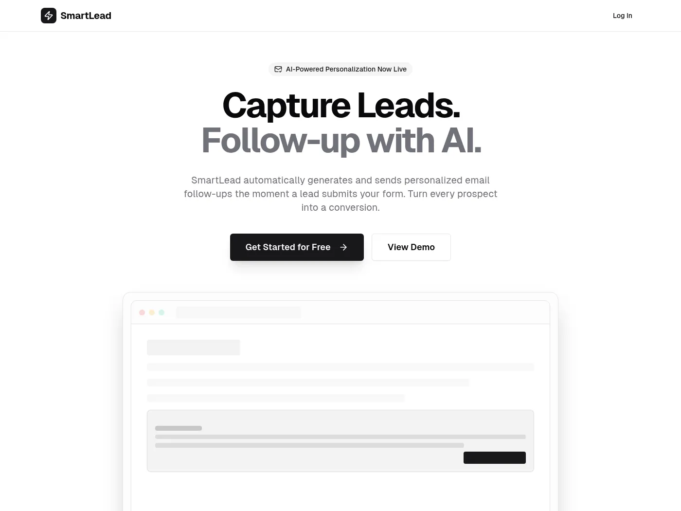 Smart Lead Form