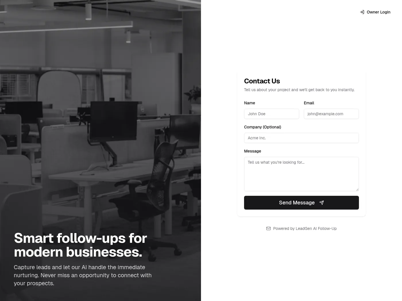 LeadGen AI Follow-Up