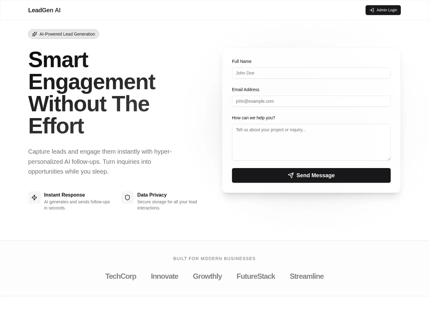 LeadGen AI Follow-Up