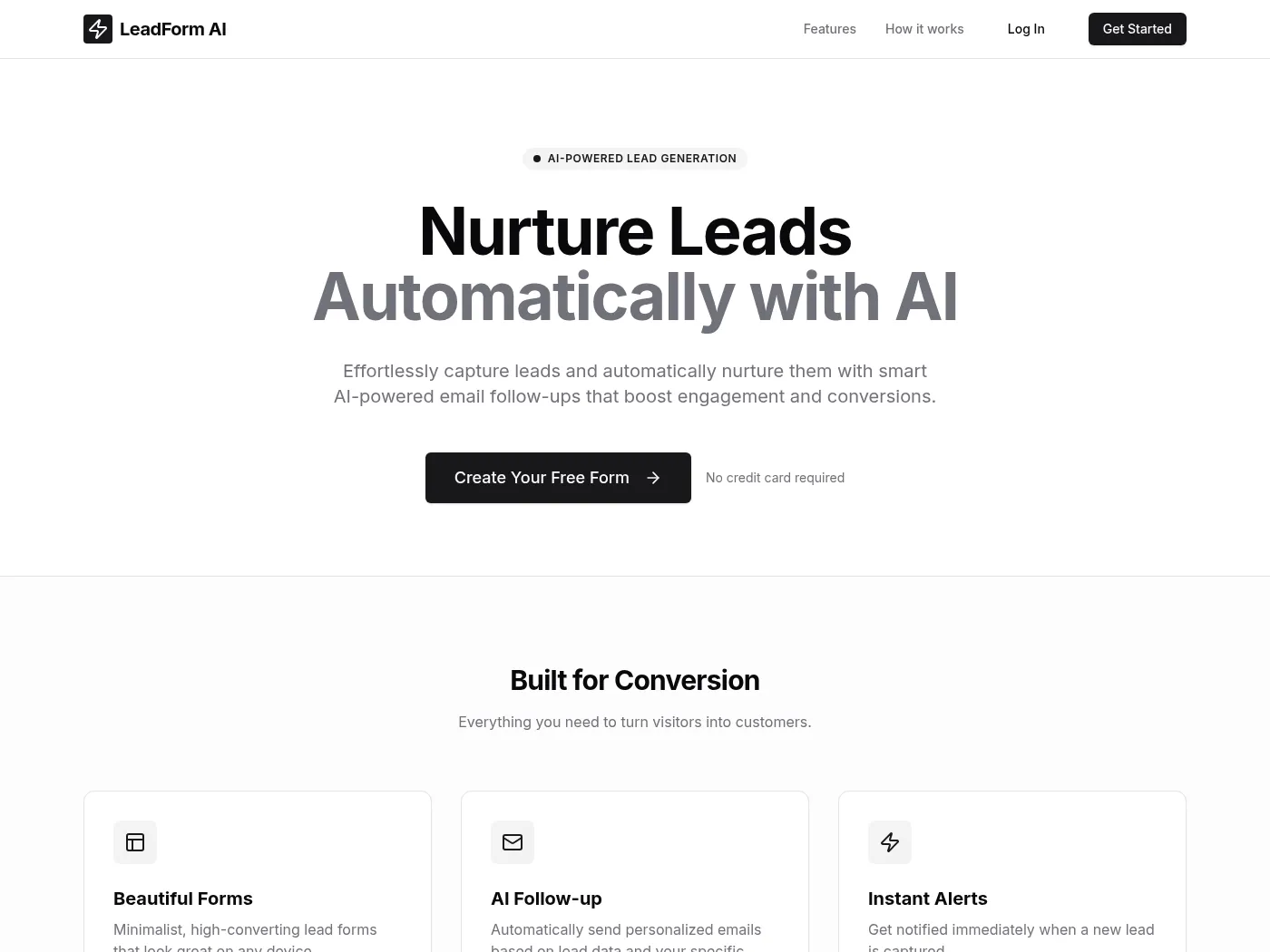 AI LeadForm Assistant
