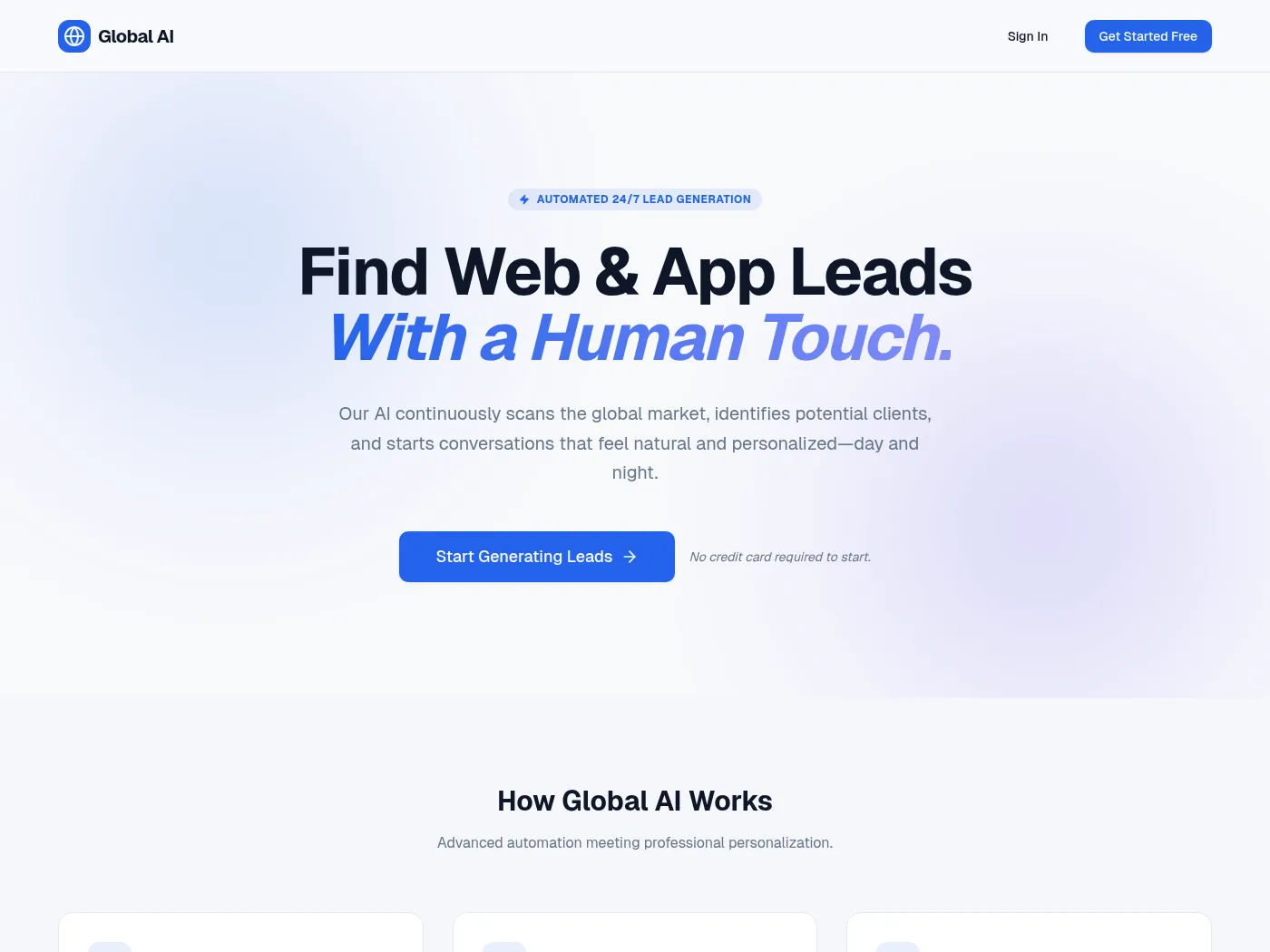 Global AI Lead Generator