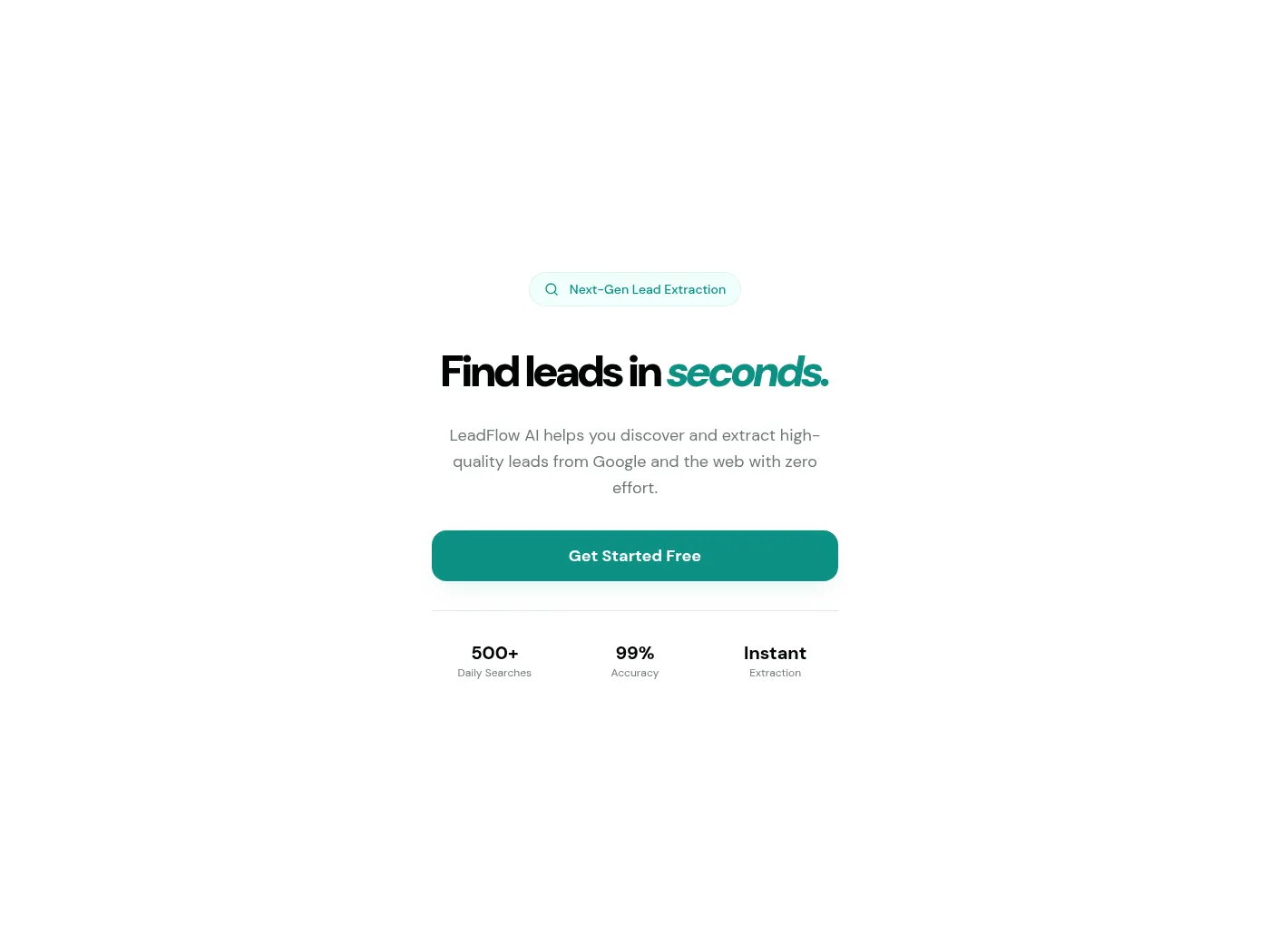 Lead Scraper AI Tool