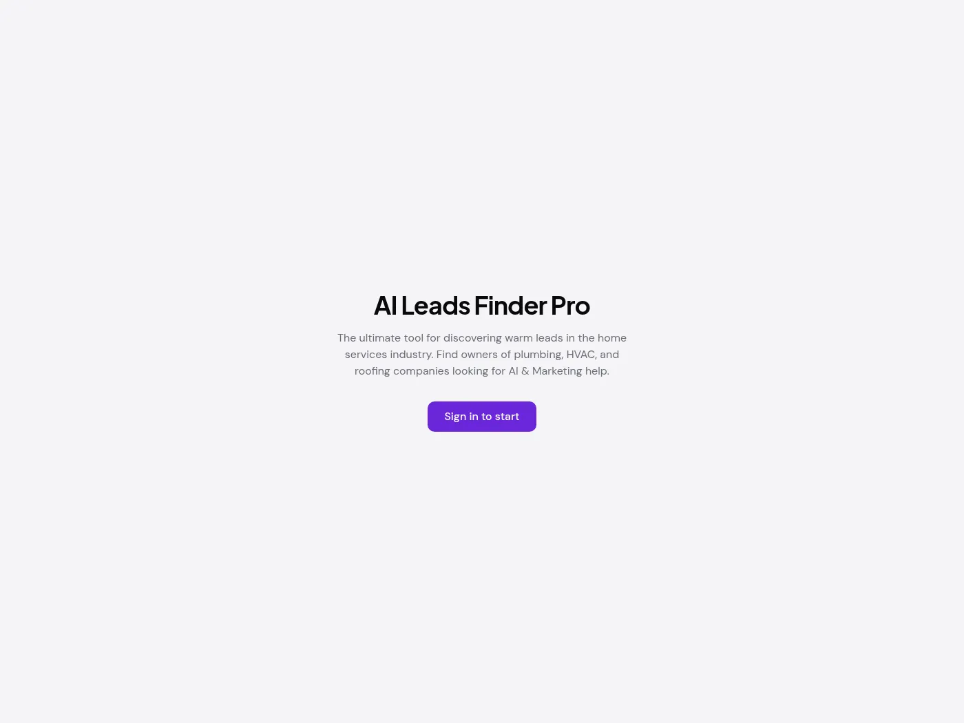 AI Leads Finder Pro
