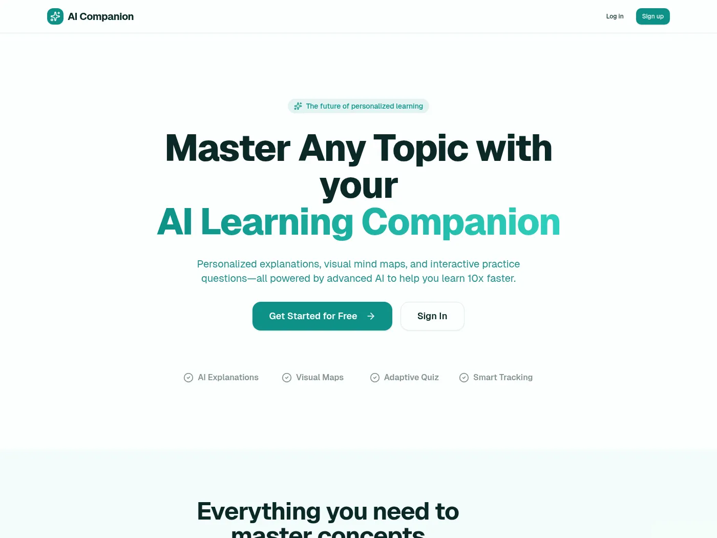 AI Learning Companion