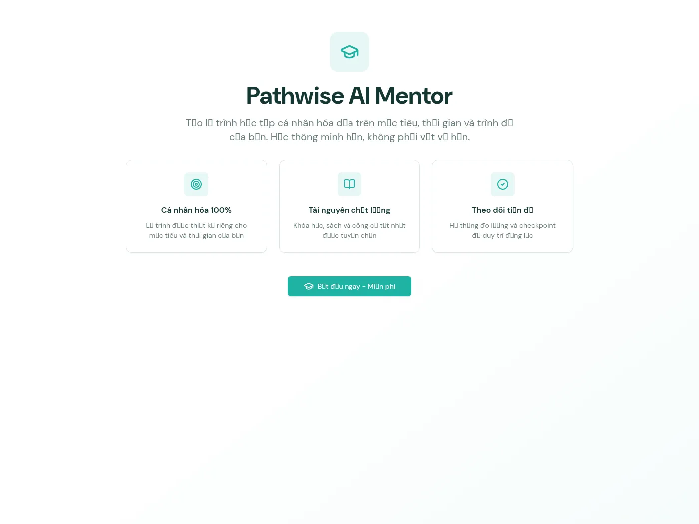 Pathwise AI Mentor