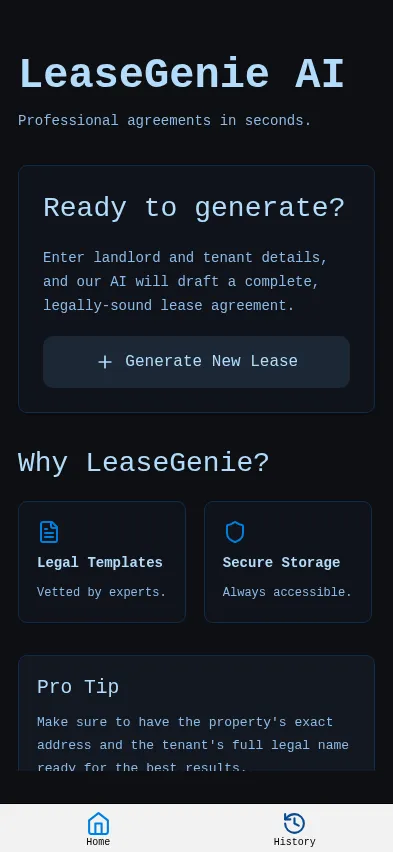 LeaseGenie AI