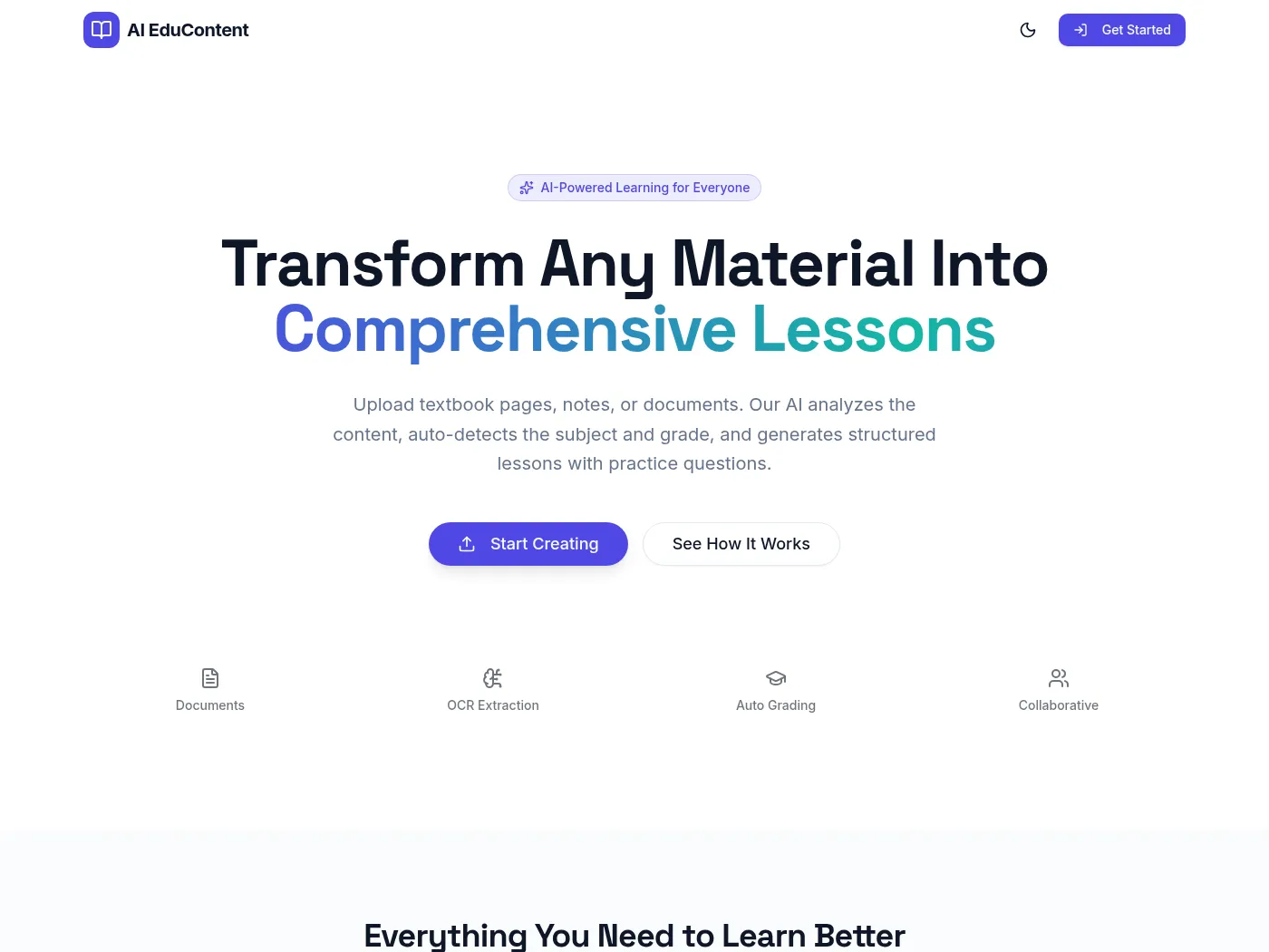 AI EduContent Builder