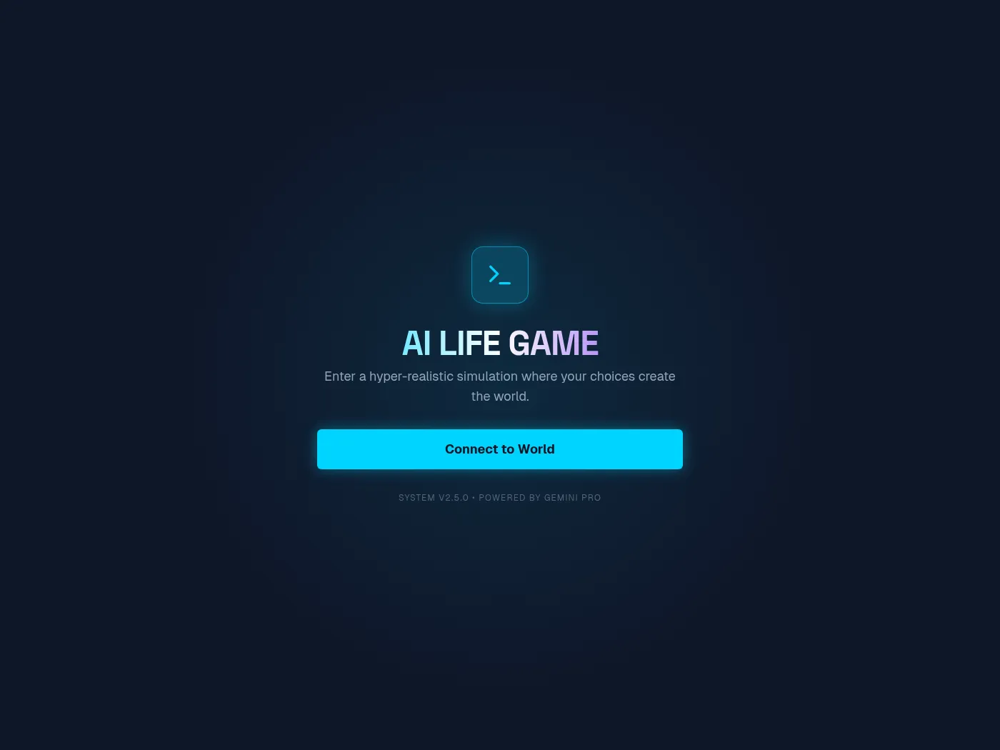 RealWorld AI Life Game