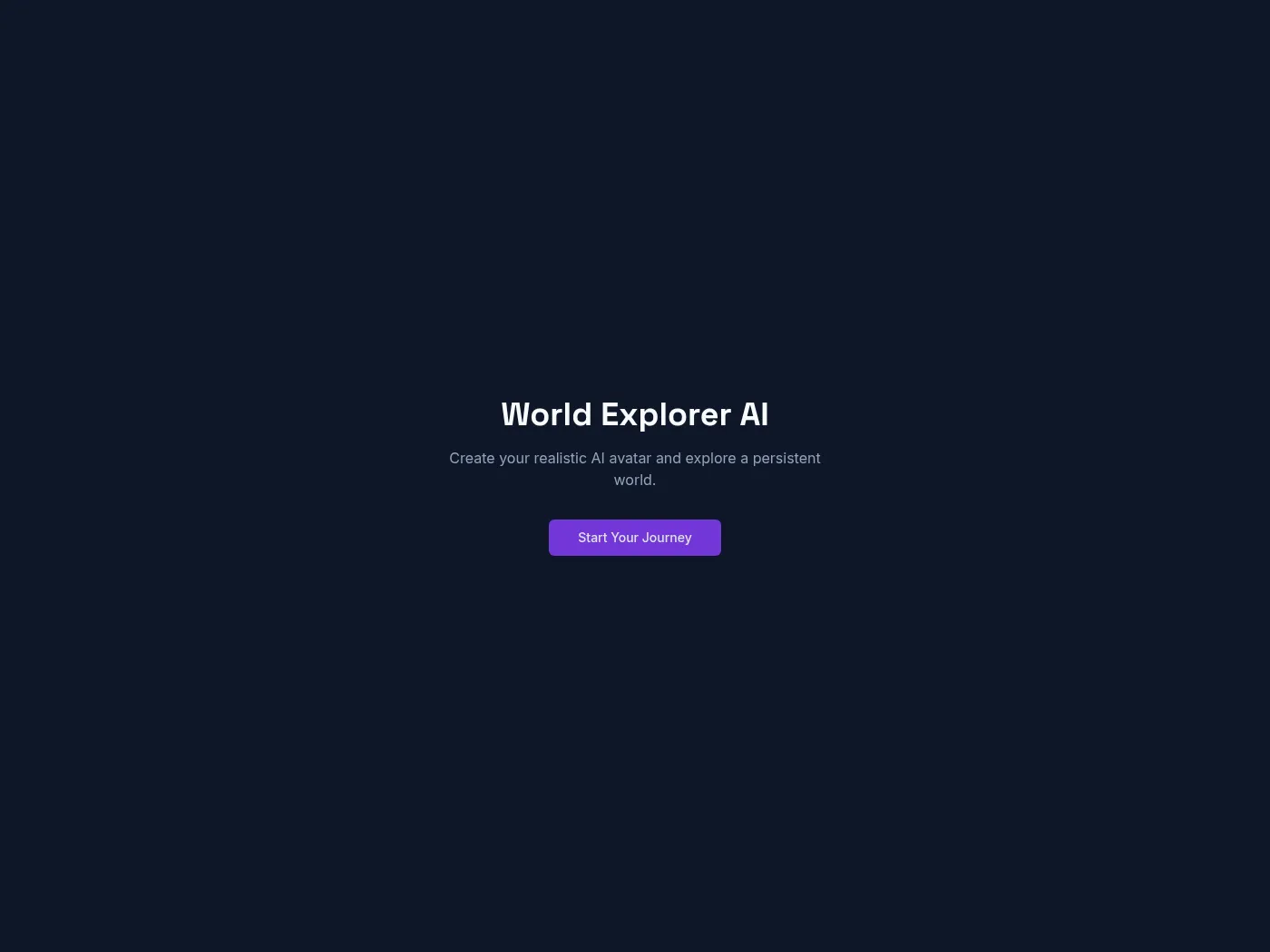 World Explorer AI Life Sim