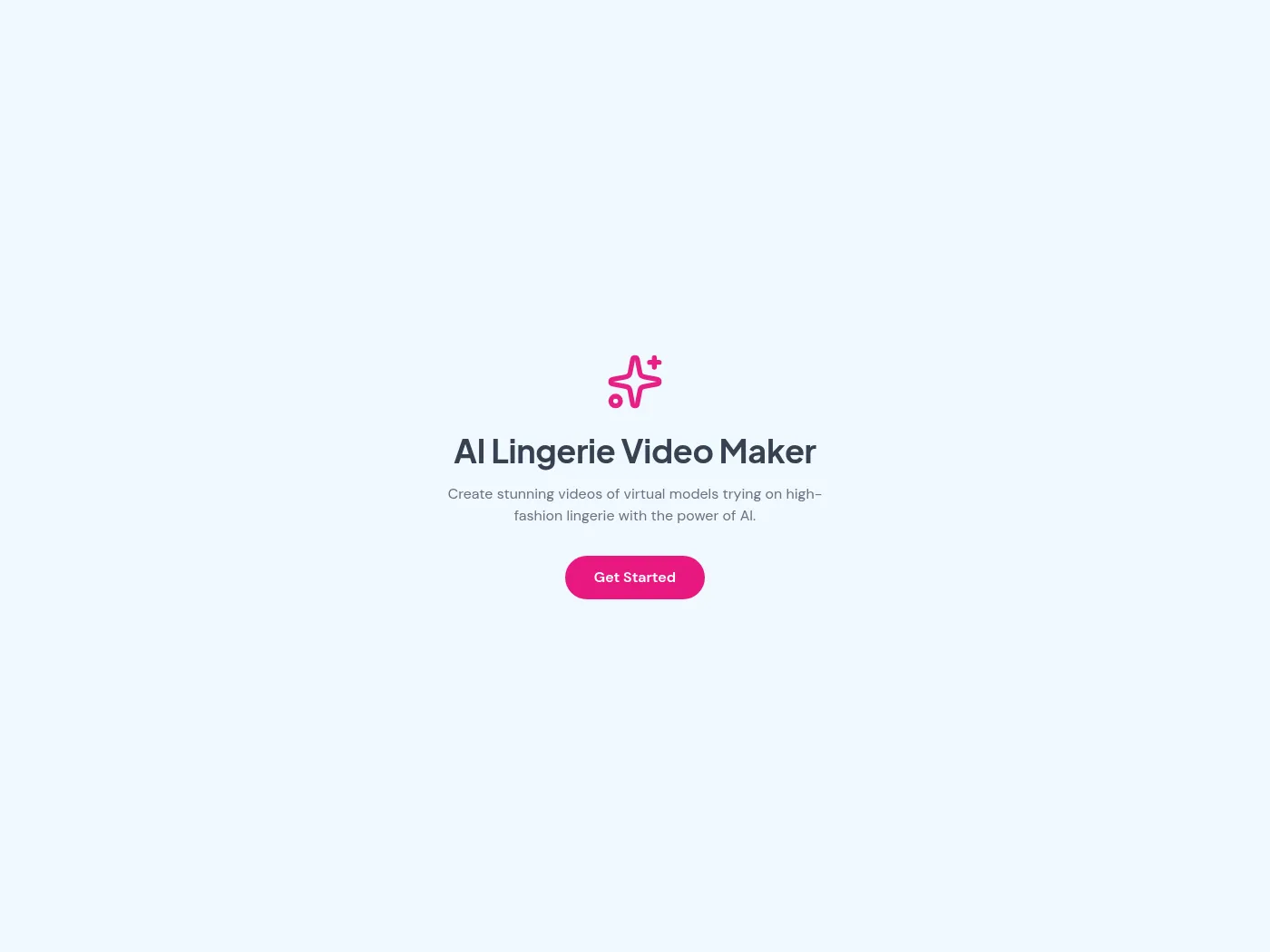 AI Lingerie Video Maker