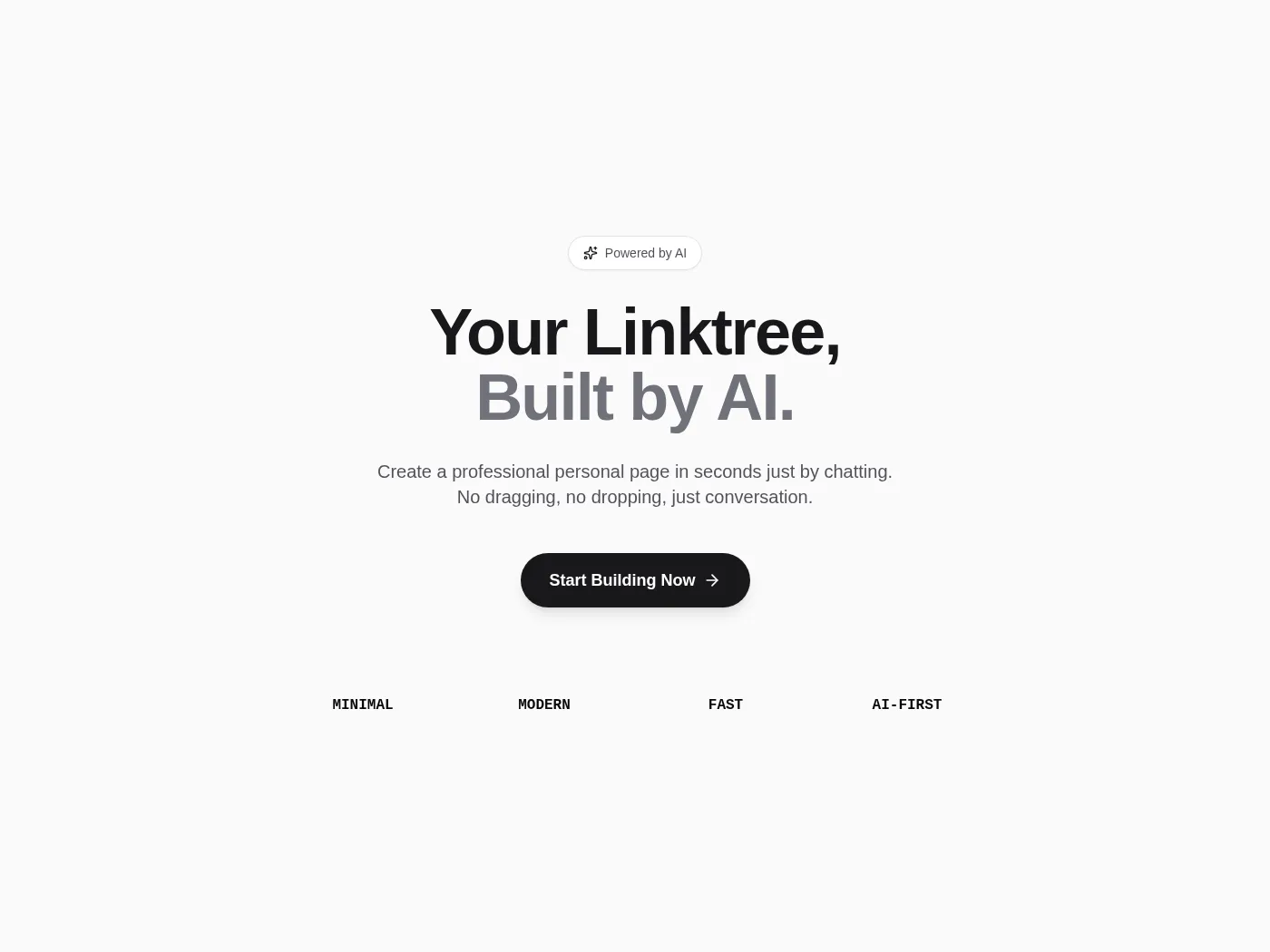 AI Linktree Builder
