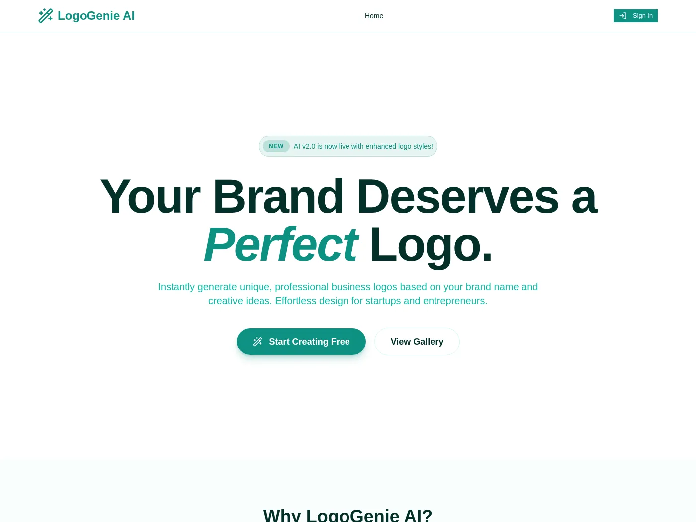 LogoGenie AI