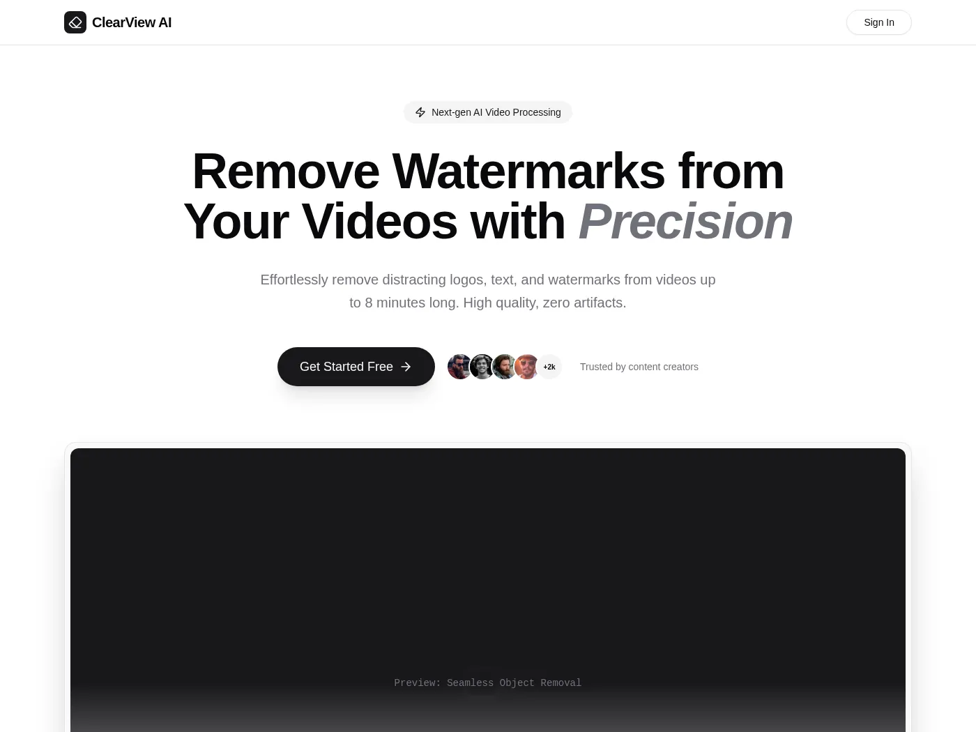 AI Logo Remover Video App