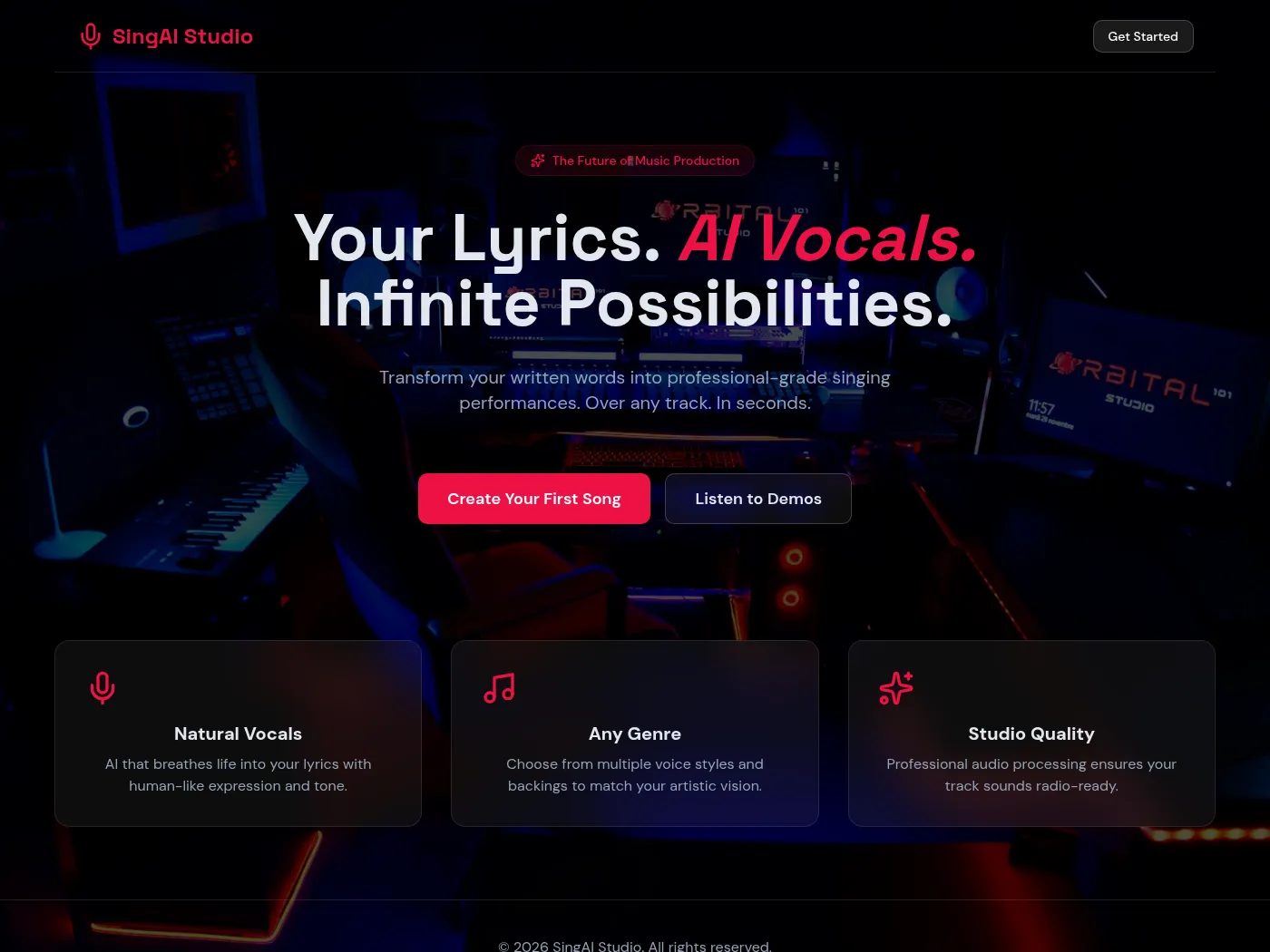 SingAI Studio