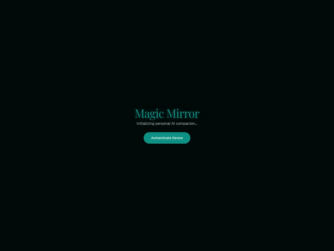 AI Magic Mirror Platform
