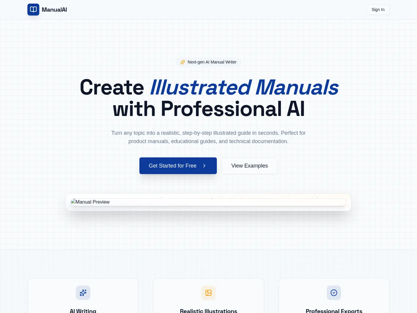 Illustrated Manual AI