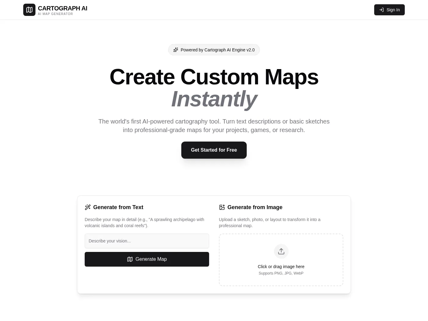 AI Map Generator