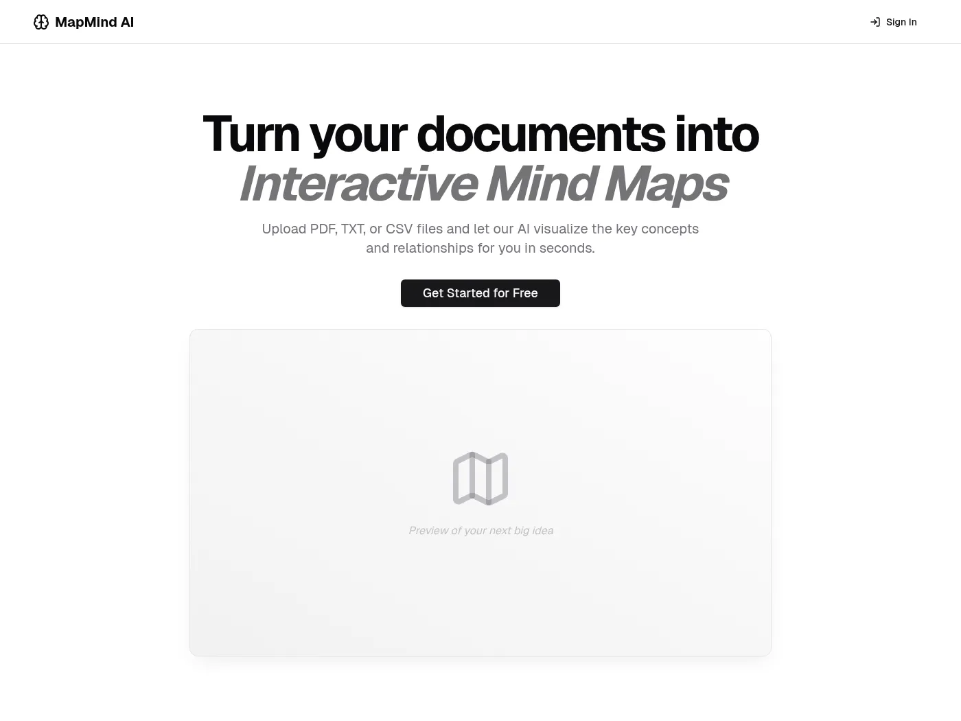 AI Mapmind Creator