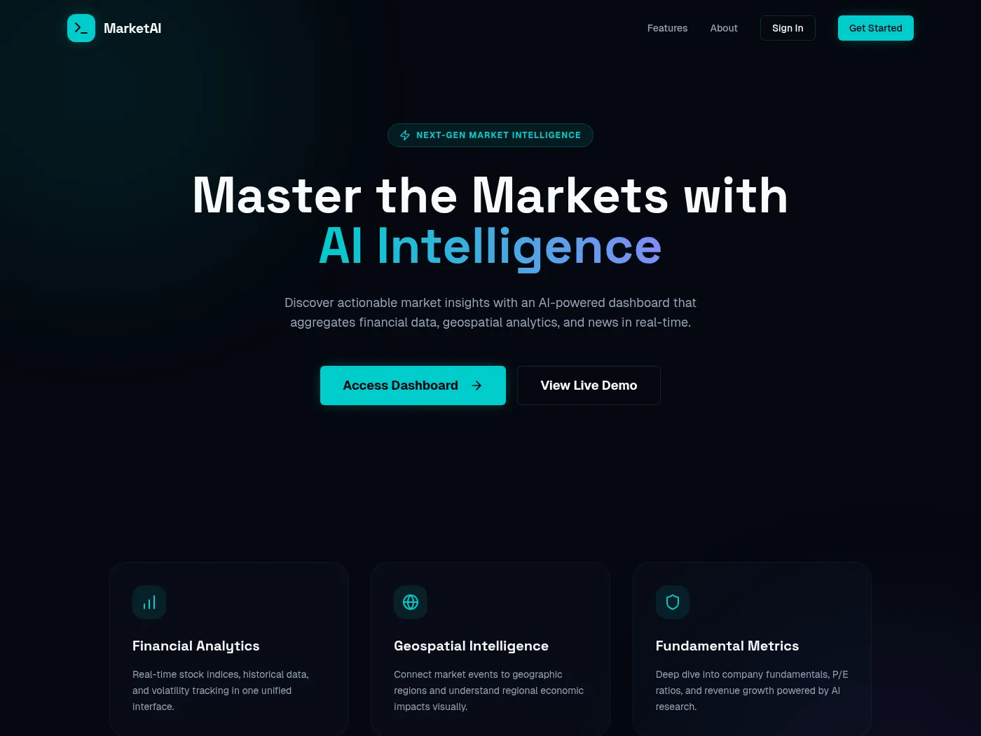 Market Trends AI Dashboard