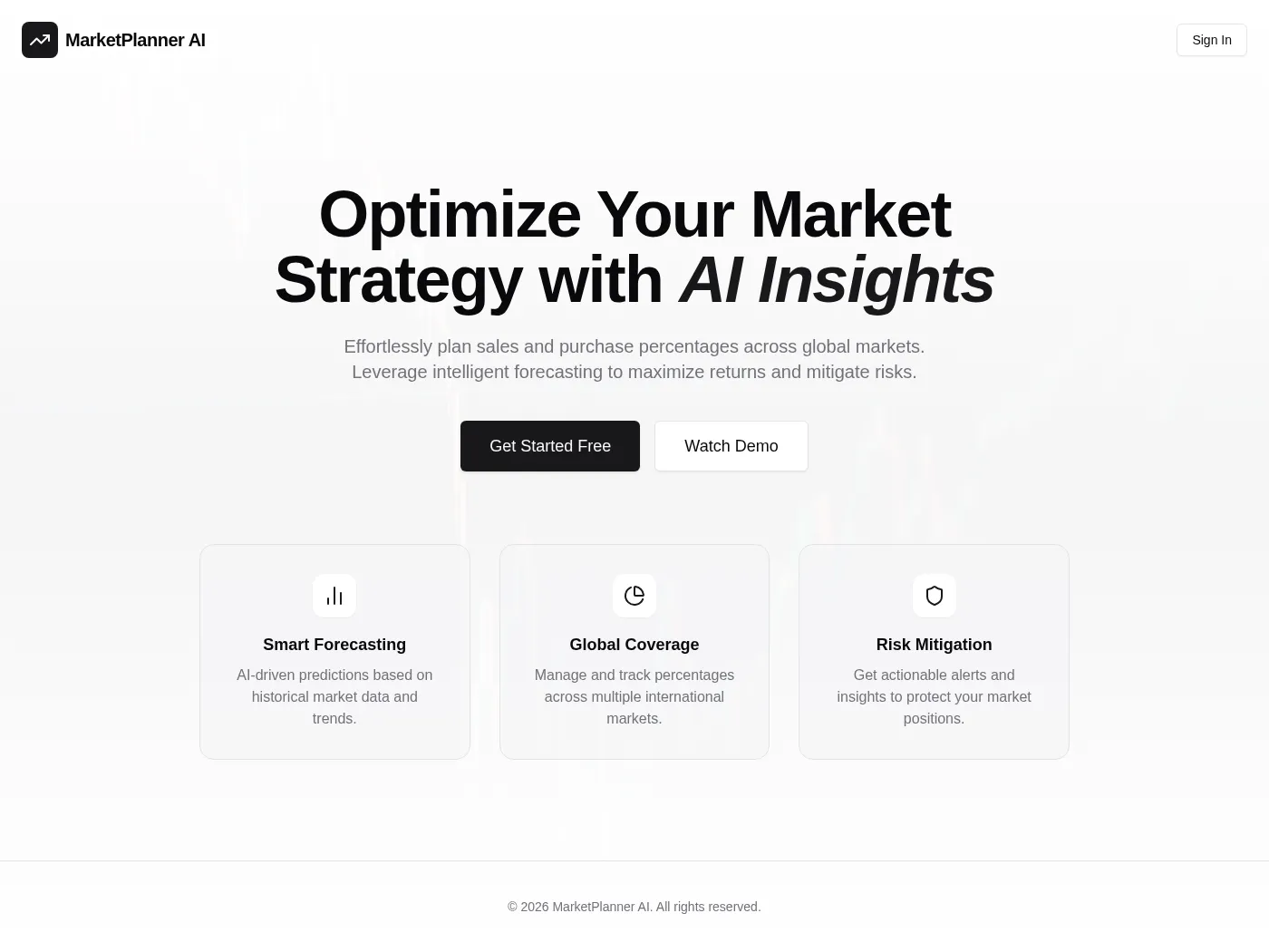 AI Market Planner