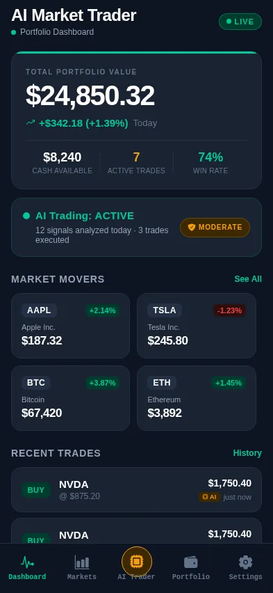 AI Market Trader