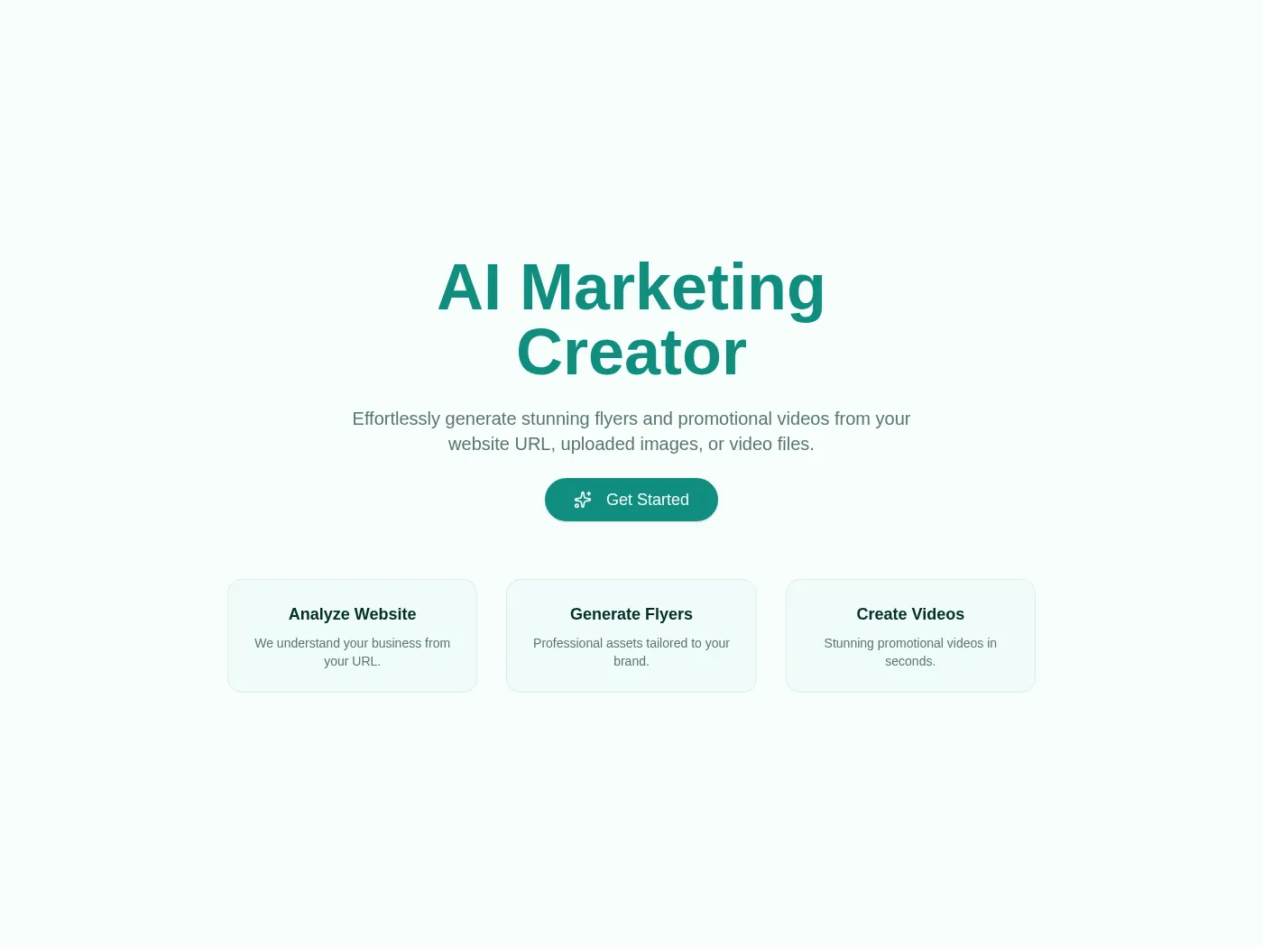 AI Marketing Creator