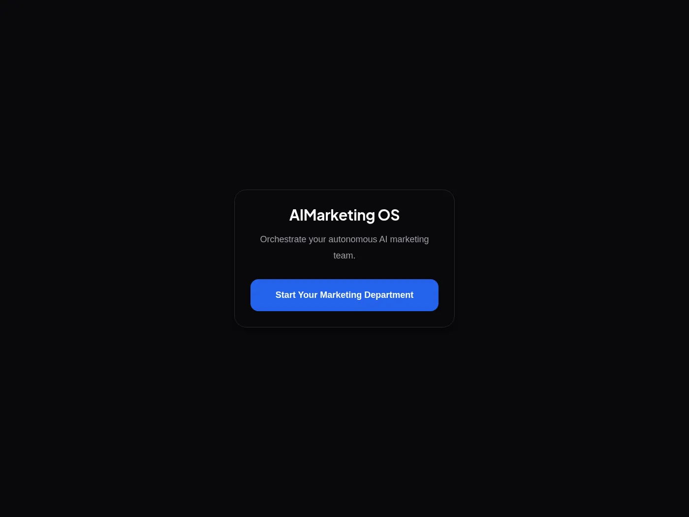 AIMarketing Team OS