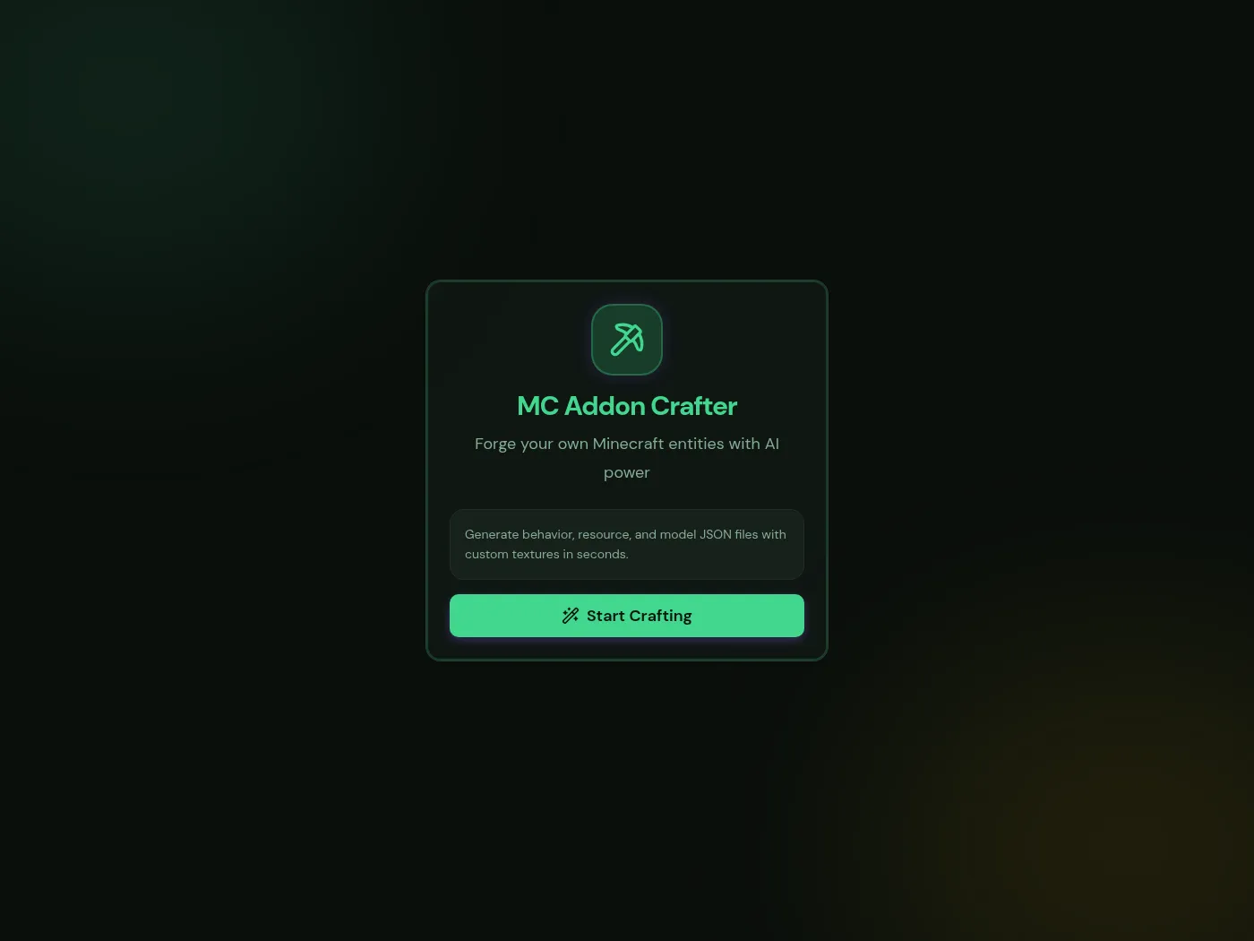 AutoMC Add-On Generator